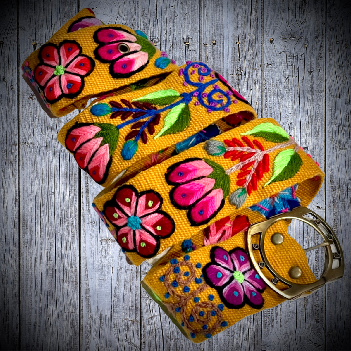 Hand Embroidered Peruvians Belts - Artisan Crafted & Unique Fashion Ac ...