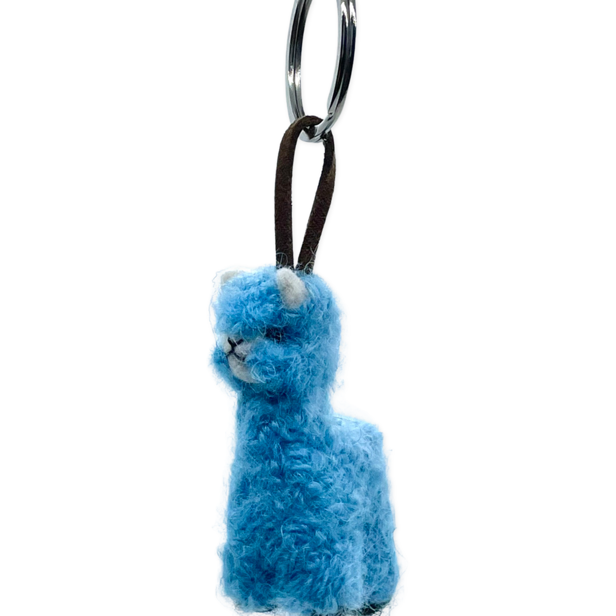 Alpaca Wool Keychain – Lana Llama